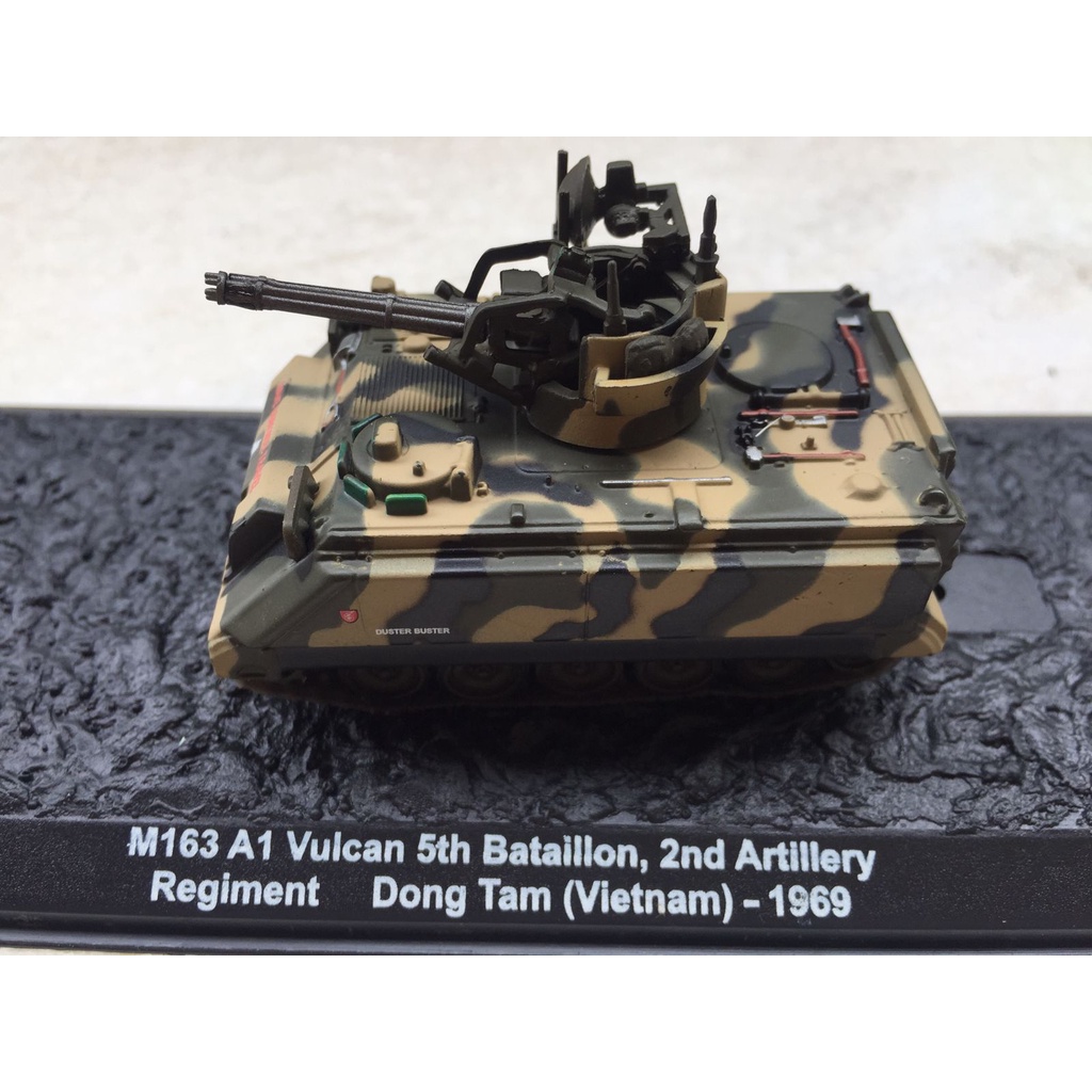 Miniatura Tanque de Guerra - M163 A1 Vulcan 5th Batailon Dong Tam ...