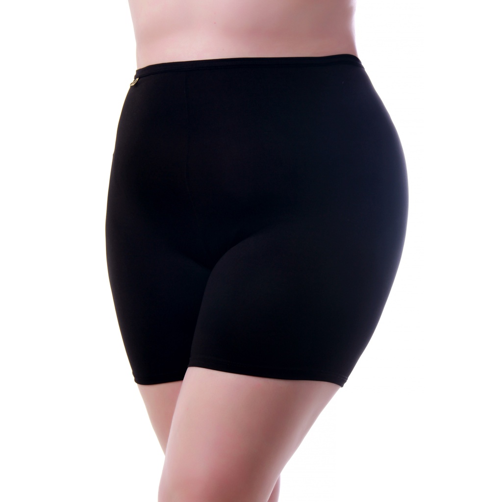 Shortinho Segunda Pele Plus Size Cores lisas Calcinhas Boxer Anti assadura Para Saia/vestido Não ...