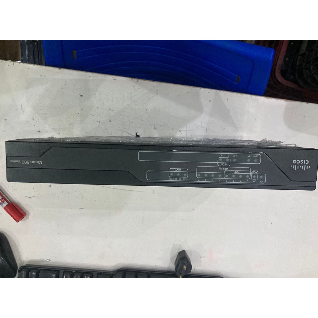 Roteador de segurança Cisco 891F Gigabit Ethernet com modelo SFP C891F ...