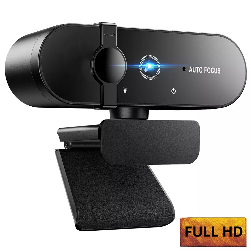 Câmera Full HD 1080p Webcam Com Microfone Visão 360º Computador PC Para ...