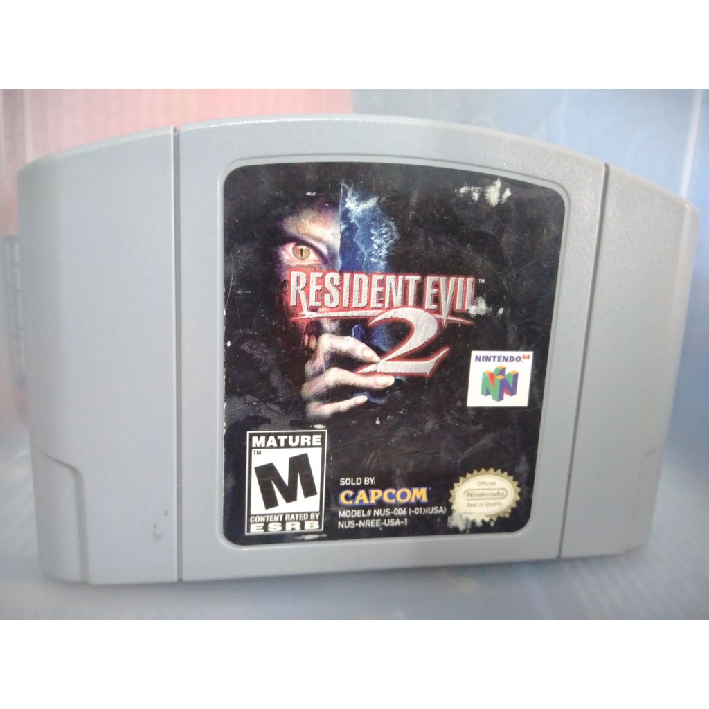 Resident Evil 2 (Original) N64 | Shopee Brasil