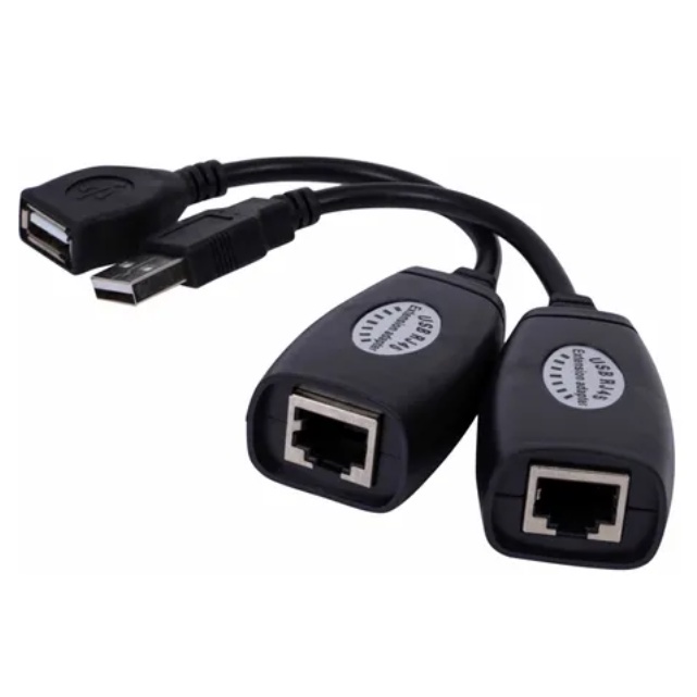 Adaptador Conversor Extensor Usb X Rj45 | Shopee Brasil