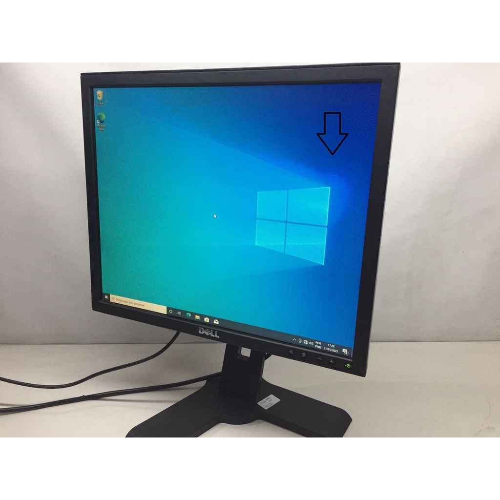 Monitor Dell 19' P190st Quadrado- RISCOS NA TELA | Shopee Brasil