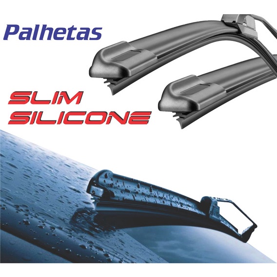 Palhetas Limpador de Parabrisa Para Carro Gancho Dianteiras Caminhao van onibus rodo chuva ...