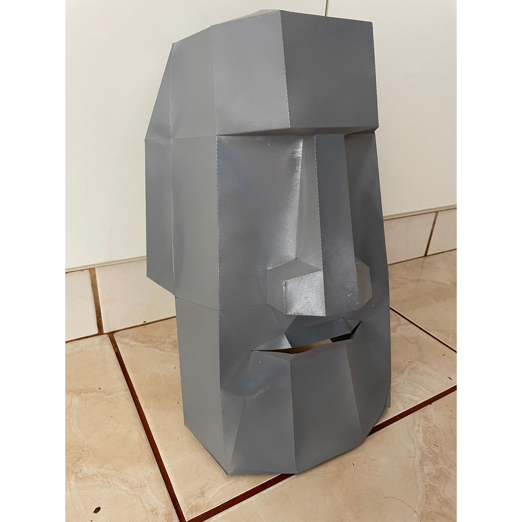 Mascara Moai Sigma Senhores (desmontada) | Shopee Brasil