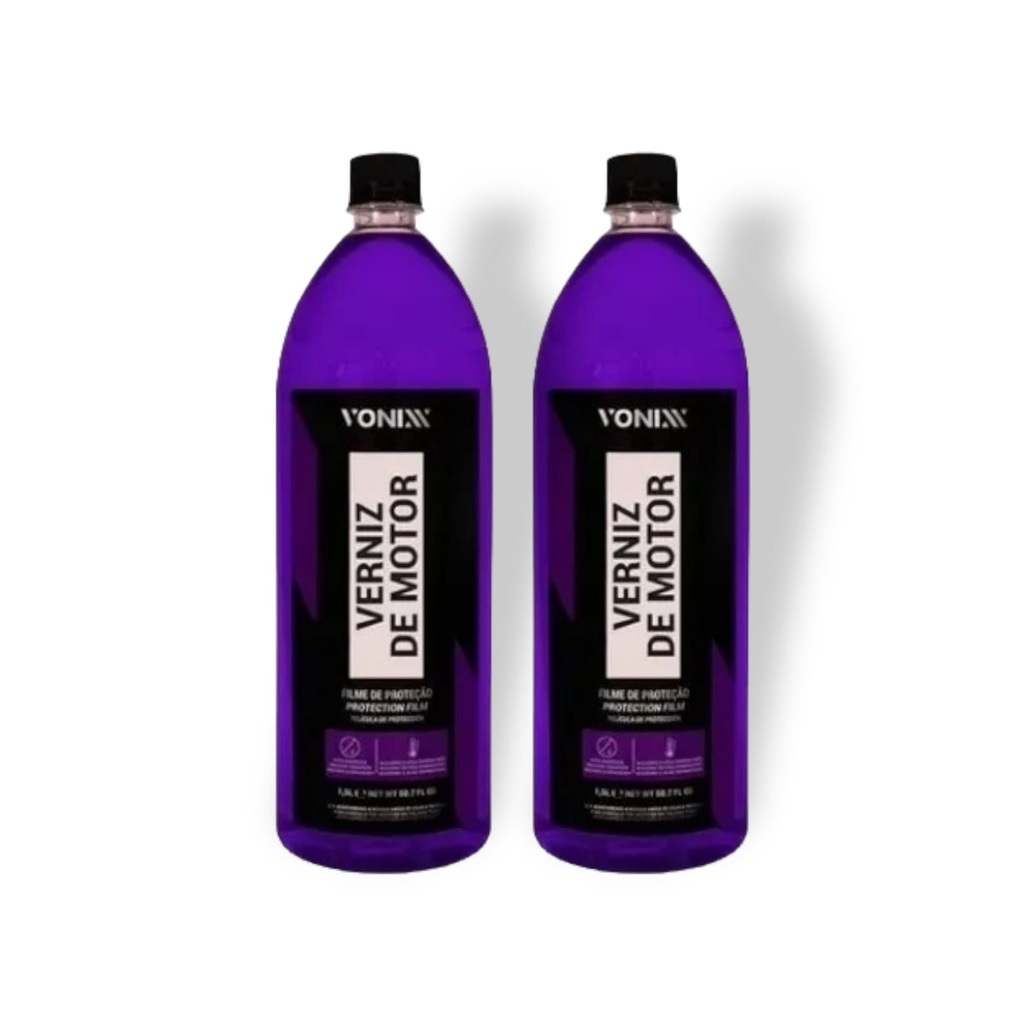 Kit 2 Verniz Base De agua Motor E Caixa De Roda Vonixx 1,5l | Shopee Brasil