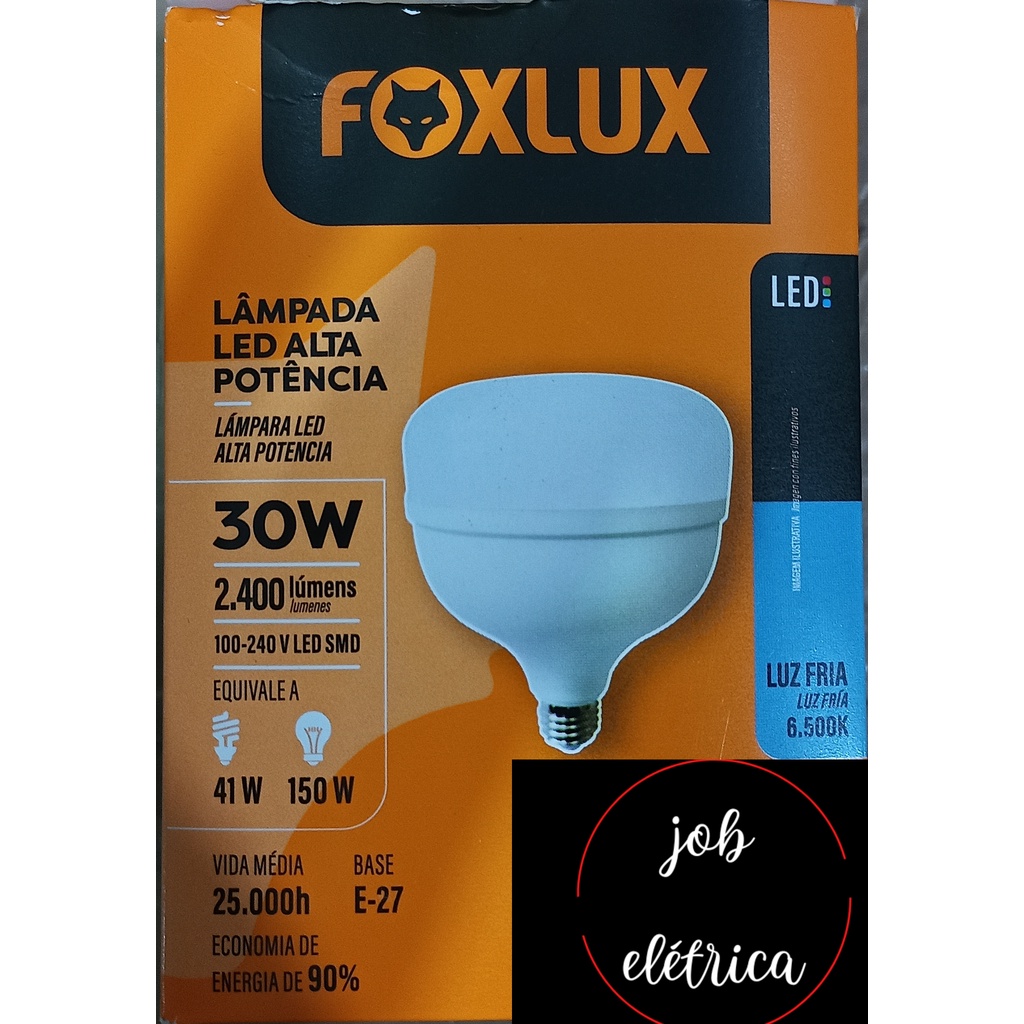 Lampada Foxlux 30w | Shopee Brasil