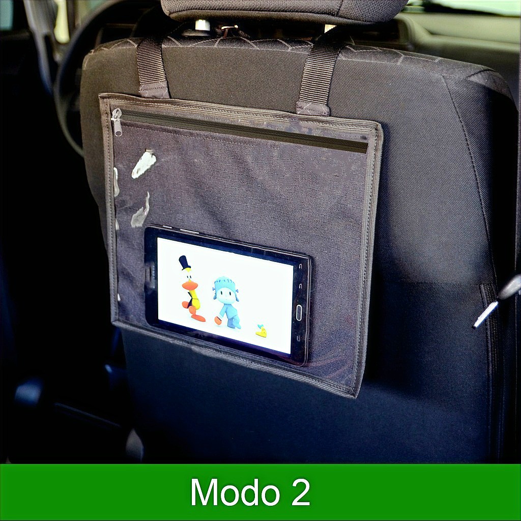 Porta tablet para carro M - para aparelhos de até 25cm x 19 cm | Shopee ...