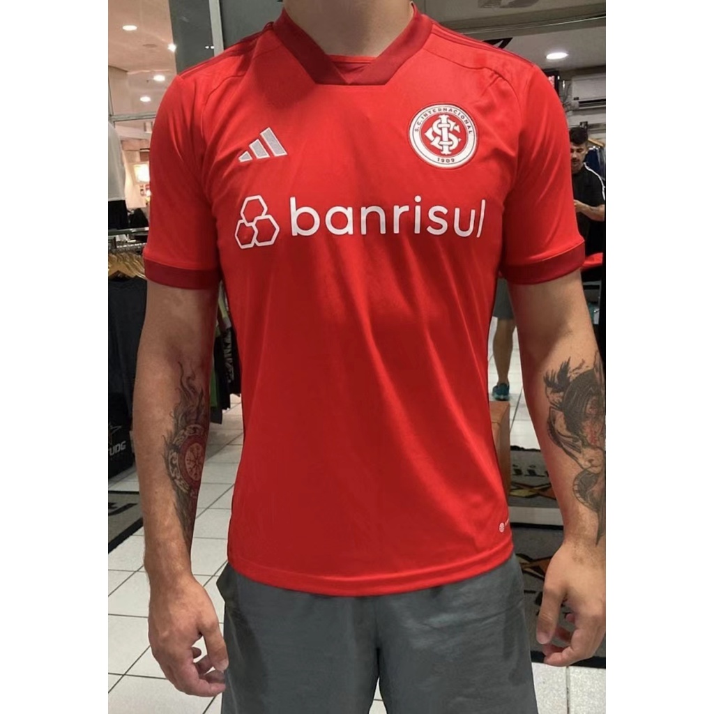 Brasil SC International 2023 Camisa De Futebol Em Casa 23/24 Nova ...