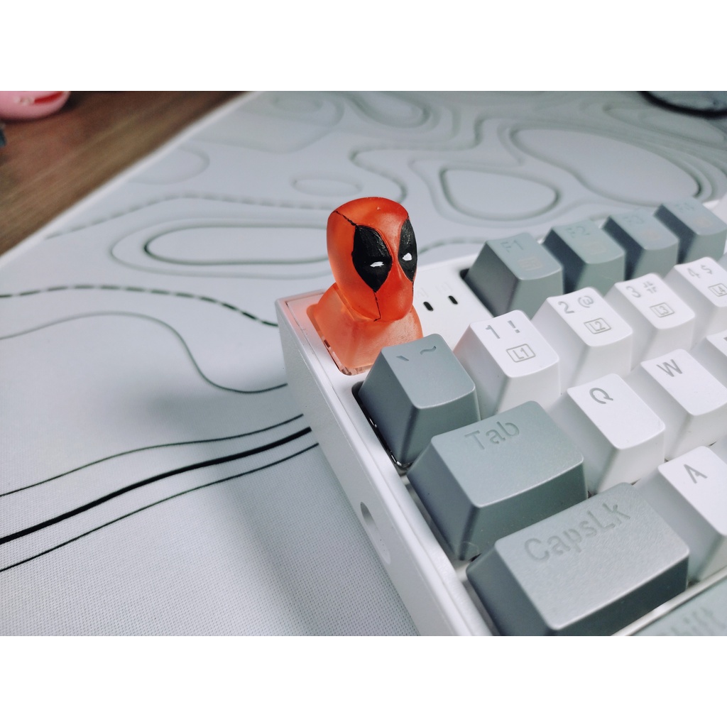 Deadpool Keycap Tecla Personalizada 3D | Shopee Brasil