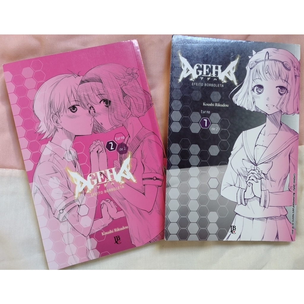 Mangá: Ageha - Volume 1 e 2 (Completo) | Shopee Brasil