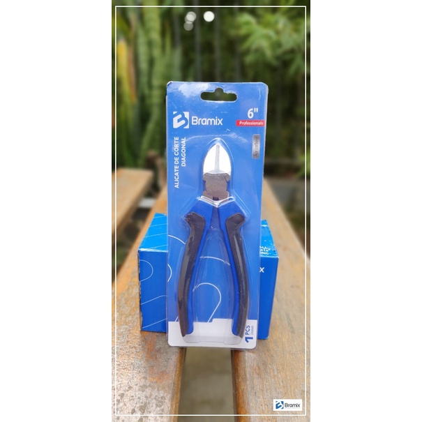 ALICATE DE CORTE DIAGONAL 6" - BRAMIX | Shopee Brasil
