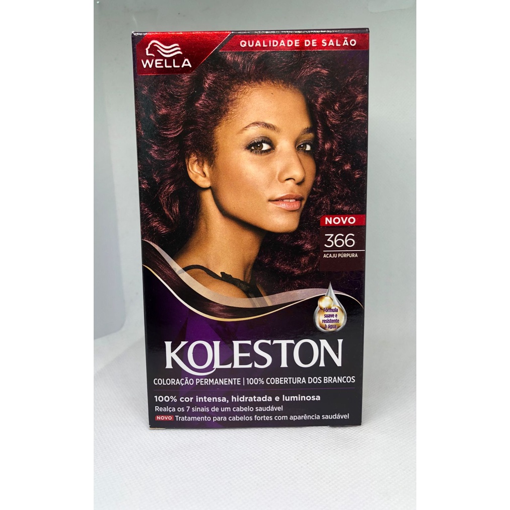 Tinta De Cabelo Koleston Acaju Púrpura 366. | Shopee Brasil