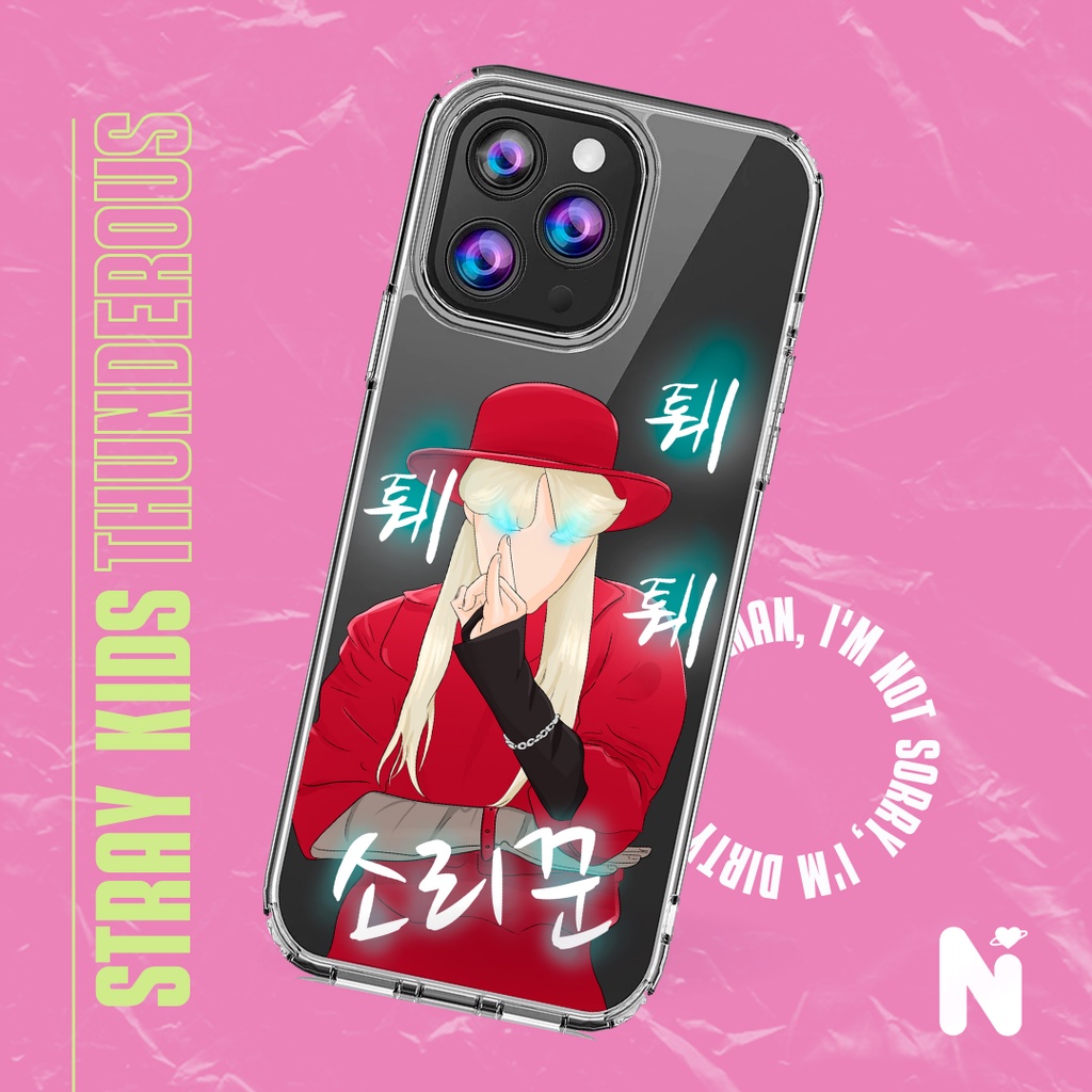 Mini Combo Case Capinha De Celular + Suporte Para Celular Stray Kids ...