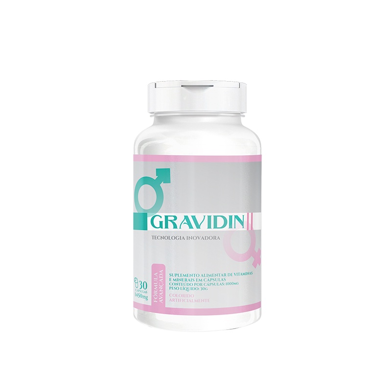 Remédio que ajuda a ovular e Engravidar Gravidin Caps ORIGINAL | Shopee ...