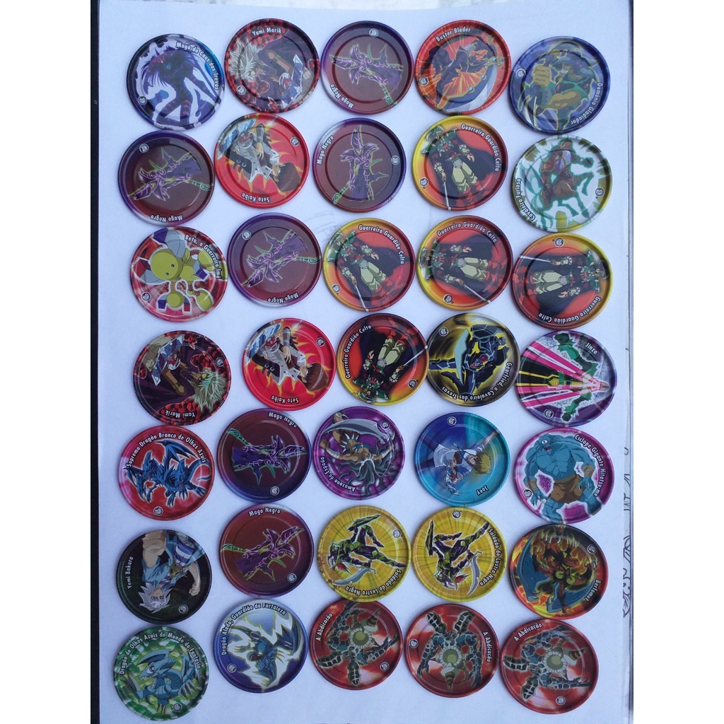 Yugioh Tazos Elma Chips | Shopee Brasil