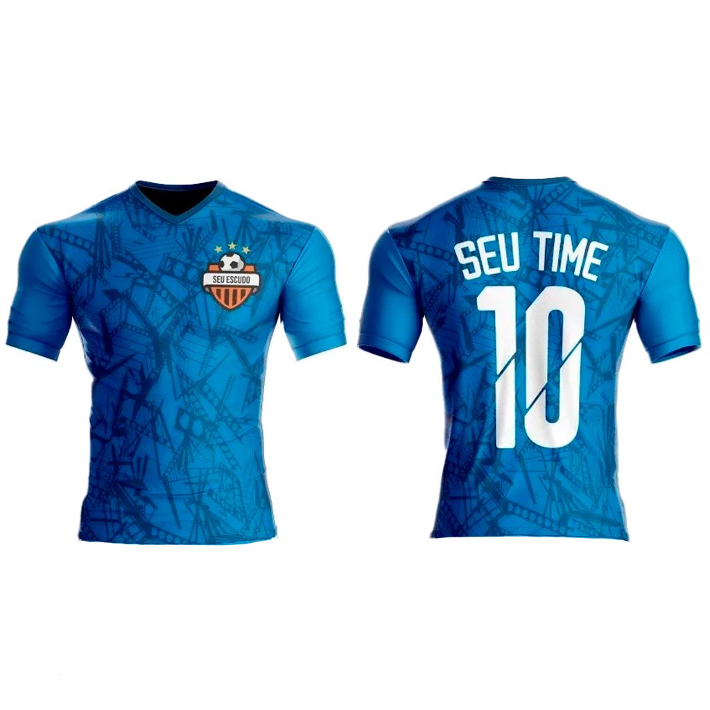 Kit 4 Camisas De Uniforme De Futebol Personalizadas Com O Seu Time PP ...
