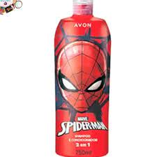 Shampoo e Condicionador Avon Marvel Spider-Man 2 em 1 - 750ml embalgem ...