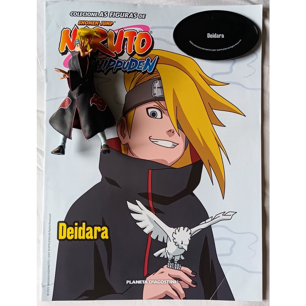 Naruto Shippuden - Deidara - Planeta DeAgostini | Shopee Brasil