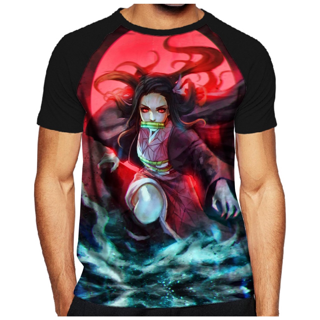 Camiseta Nezuko - Demon Slayer | Shopee Brasil