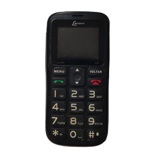 Celular Lenoxx CX-906 Dual SIM 32 MB preto COM DEFEITO | Shopee Brasil