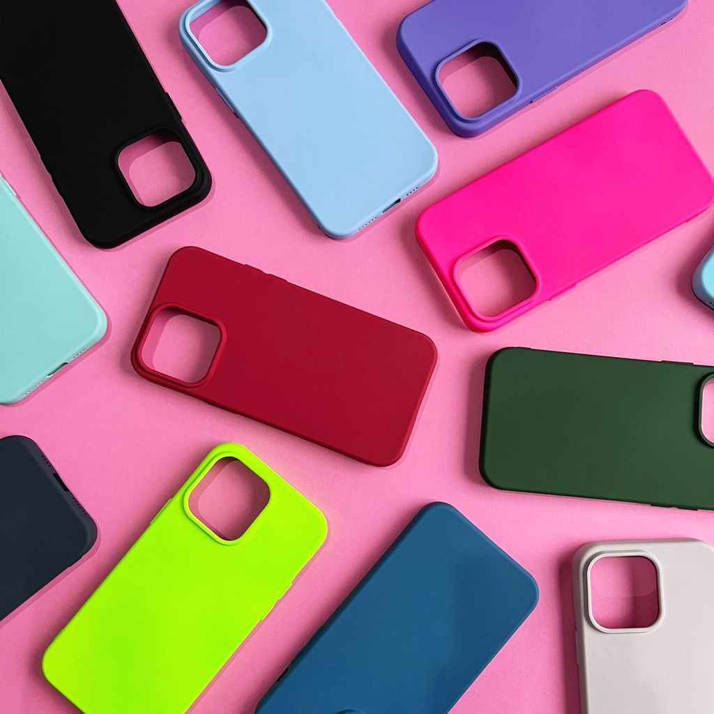 Capinha Para Apple Iphone 14 Pro Max / Capa Case Silicone Aveludada ...