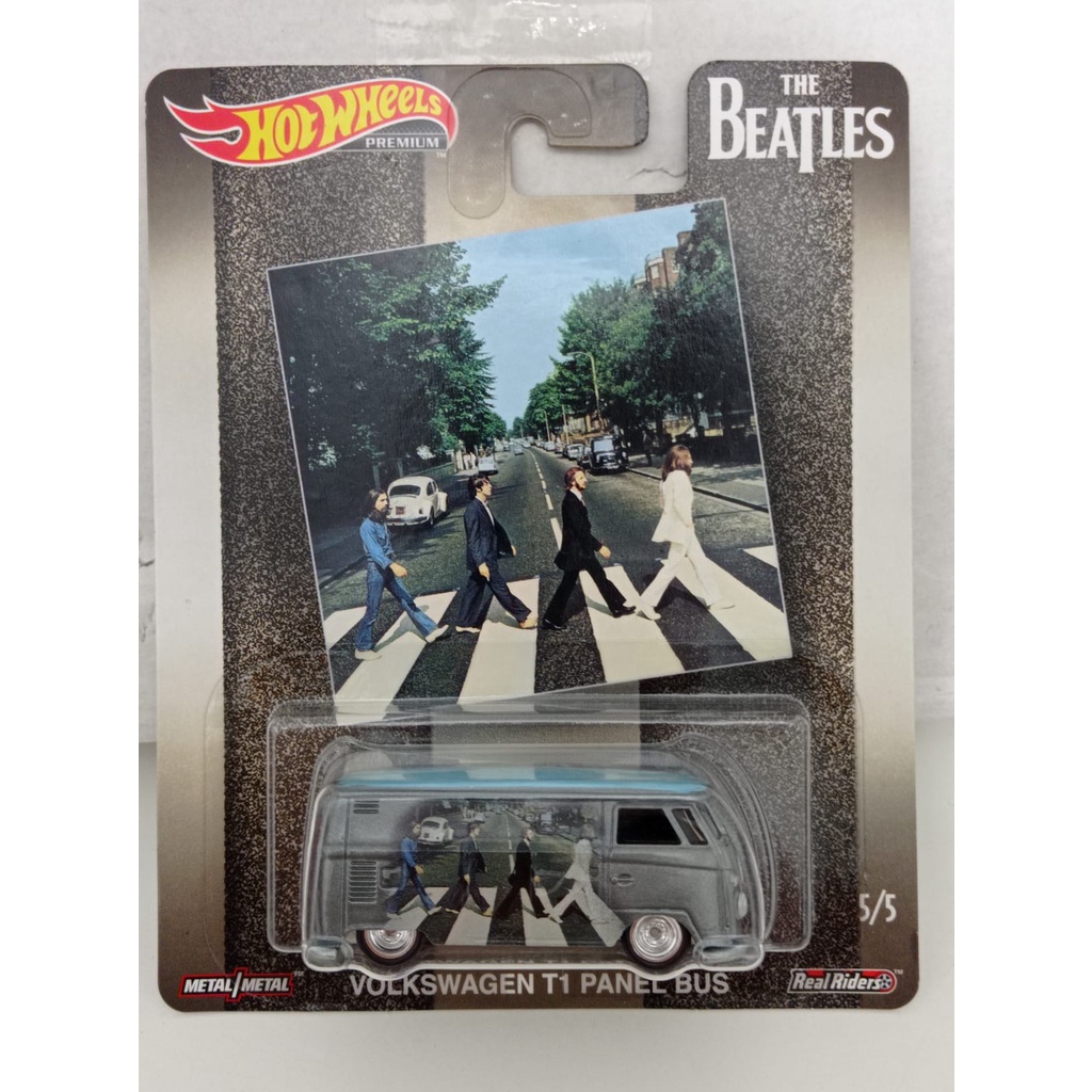VW T1 Panel Bus Hot Wheels The Beatles Kombi | Shopee Brasil