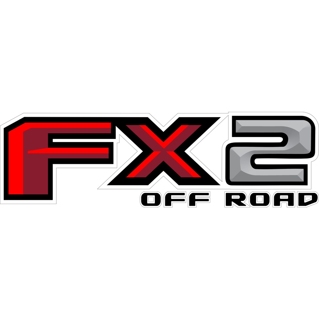 Emblema Adesivo Fx2 Off Road Ranger F-1000 F-350 F-250 Bandeira Par ...