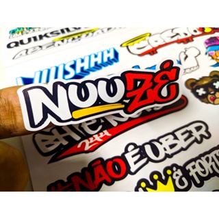 Kit Top Adesivos variados, Vinil para moto, bicicleta, carro | Shopee Brasil