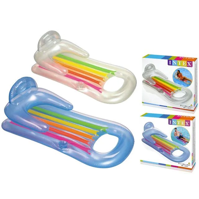 Colchão Inflável King Cool Com Encosto - Intex 58802 | Shopee Brasil