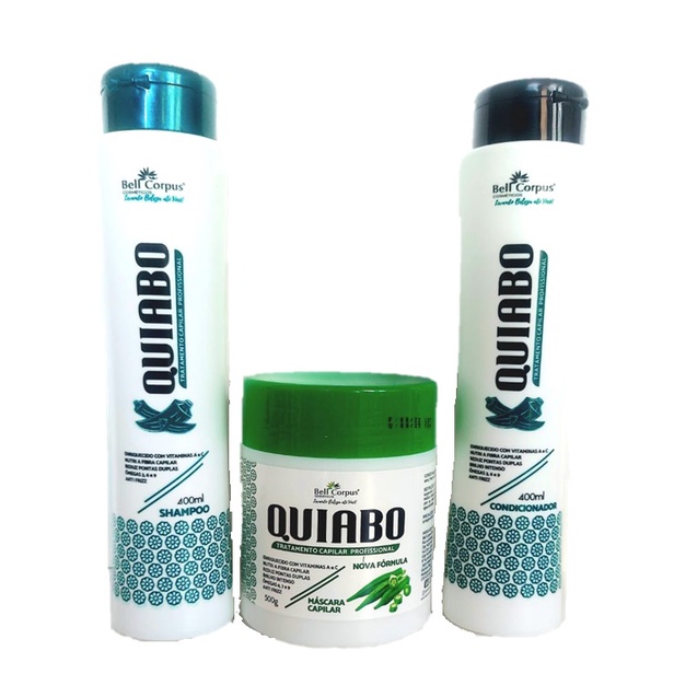 Kit Shampoo Profissional Quiabo | Shopee Brasil