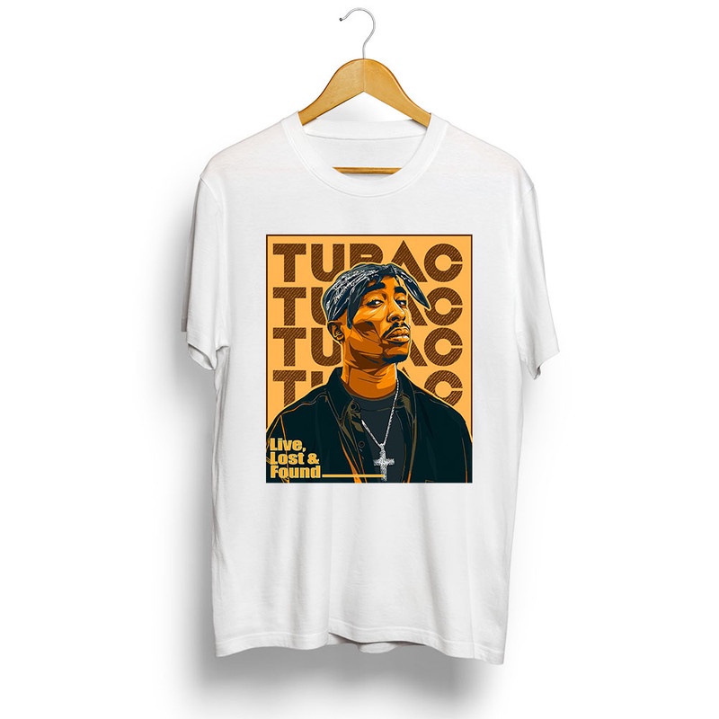 Camiseta 2Pac LLF Tupac Shakur Rap Hip Hop Trap | Shopee Brasil