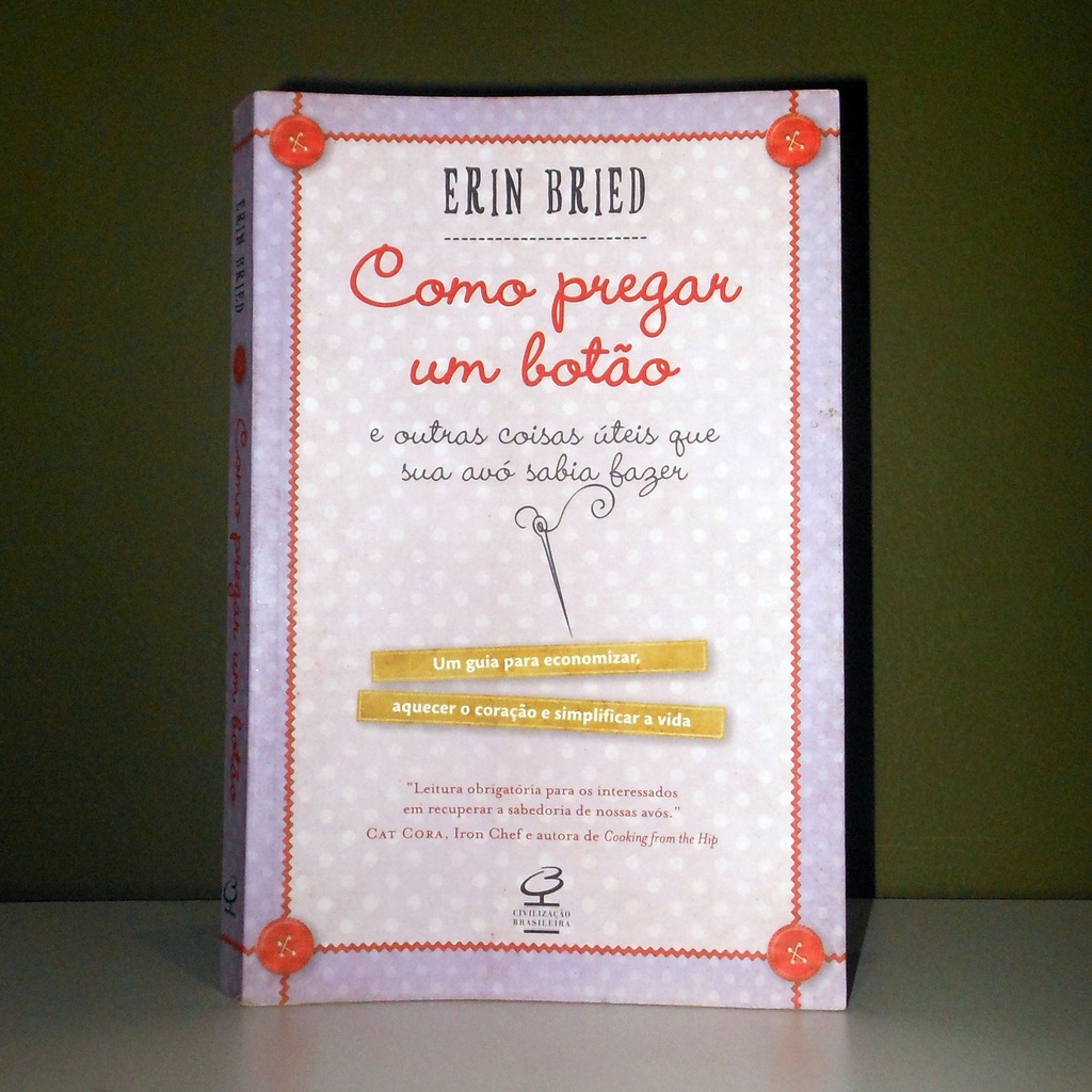 Como Pregar um Botão - Erin Bried | Shopee Brasil