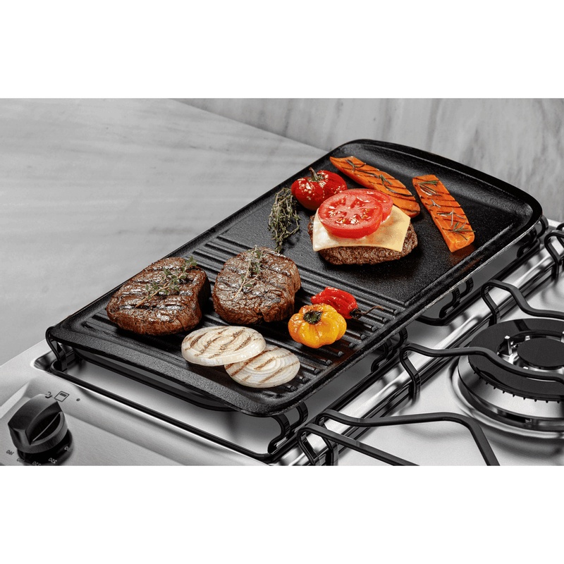 Chapa Grill De Ferro Fundido Electrolux | Shopee Brasil