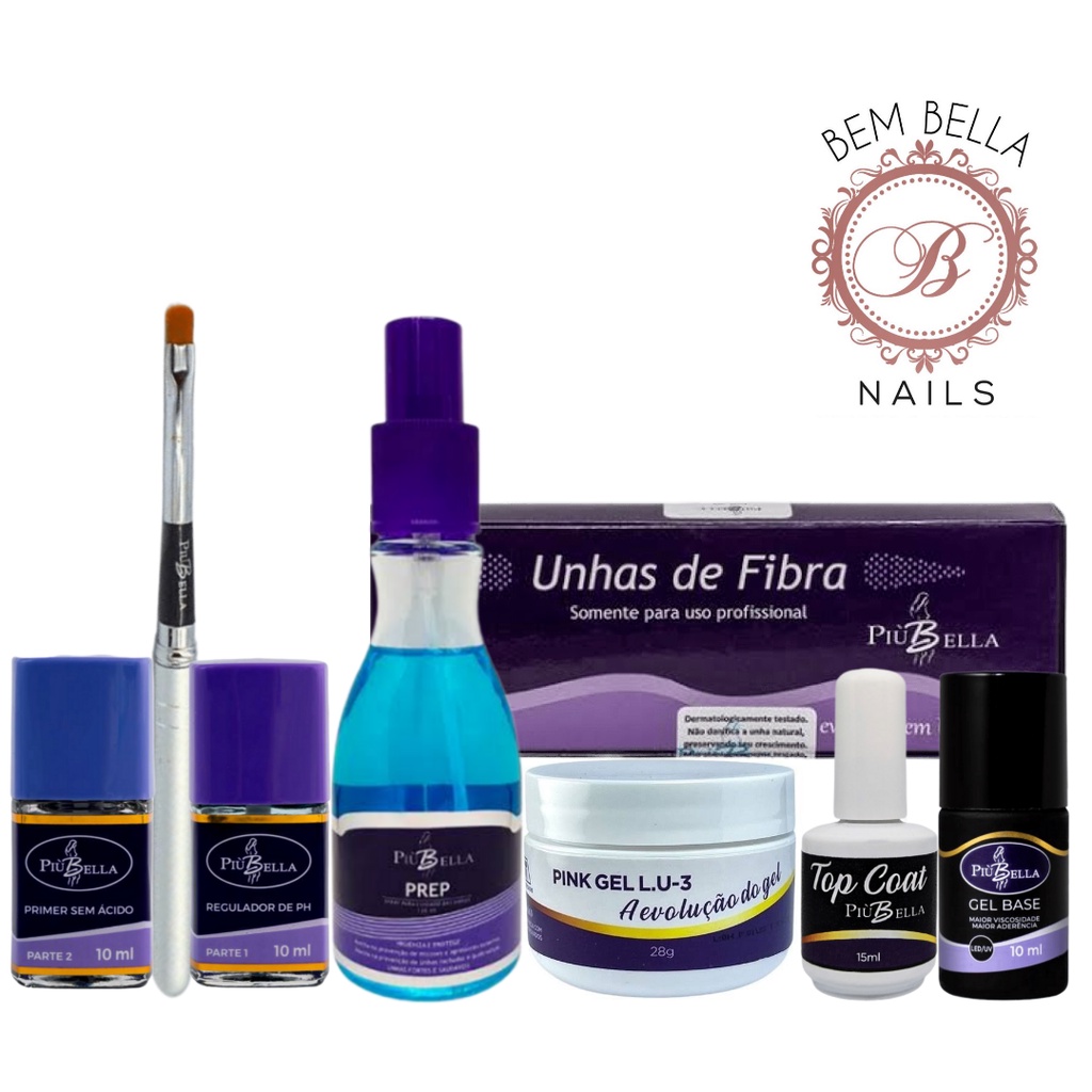 Kit Fibra Completo Più Bella | Shopee Brasil