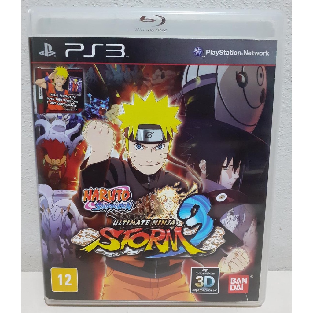 Naruto Ultimate Ninja Storm 3 - Mídia Física - Ps3 | Shopee Brasil