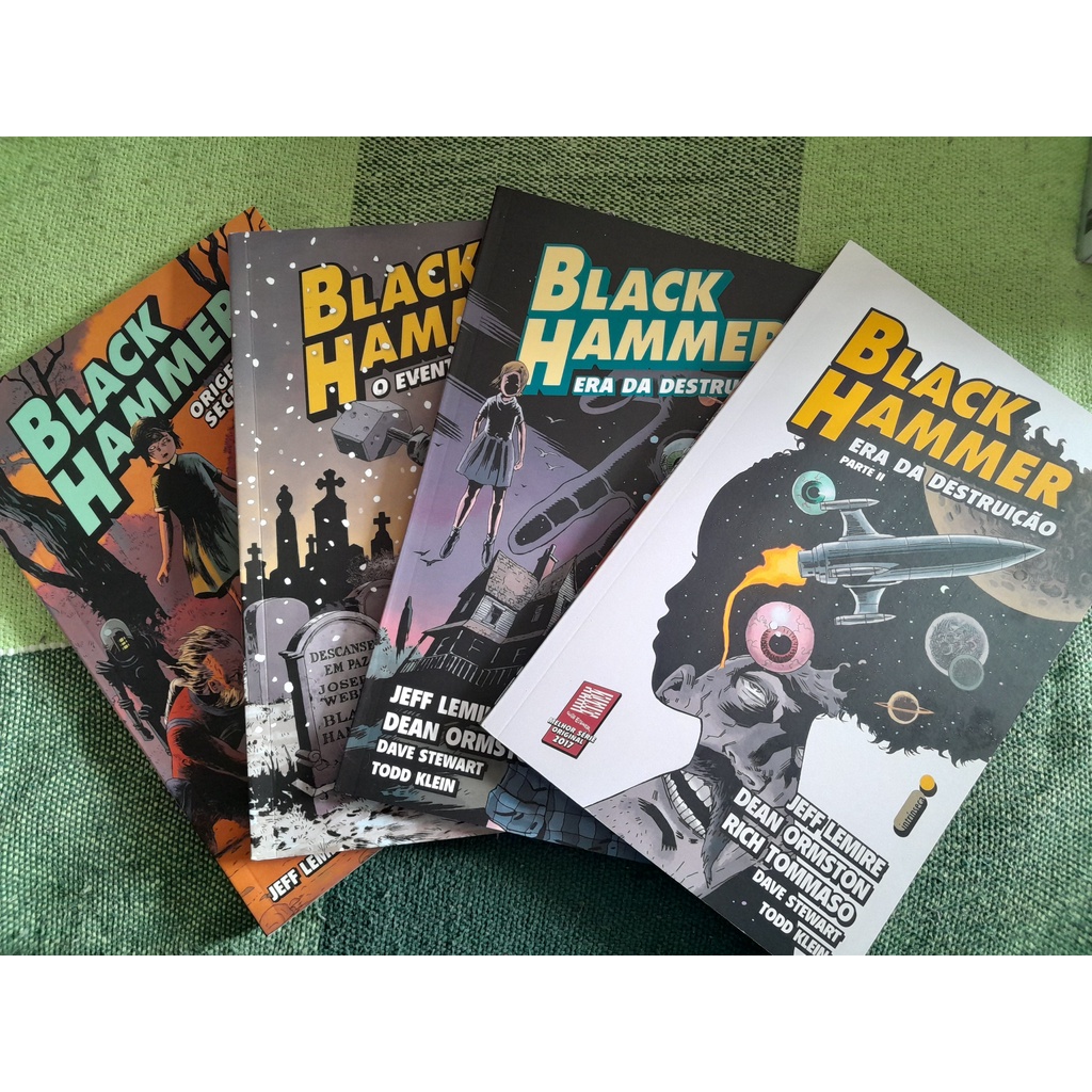 Black Hammer - completo com 4 volumes | Shopee Brasil
