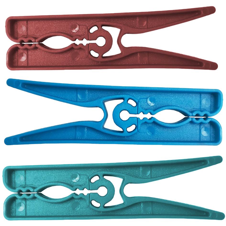 Prendedor de Roupas para Varal Coloridos sem mola | Shopee Brasil