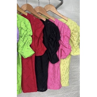 Blusa princesa bufante feminina furinho laise lesse | Shopee Brasil