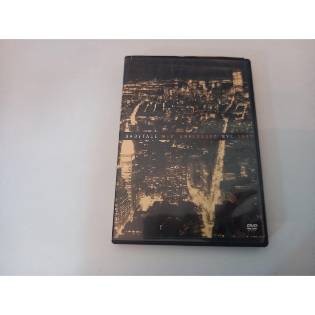 Dvd - Baby Face - Mtv Unplugged | Shopee Brasil