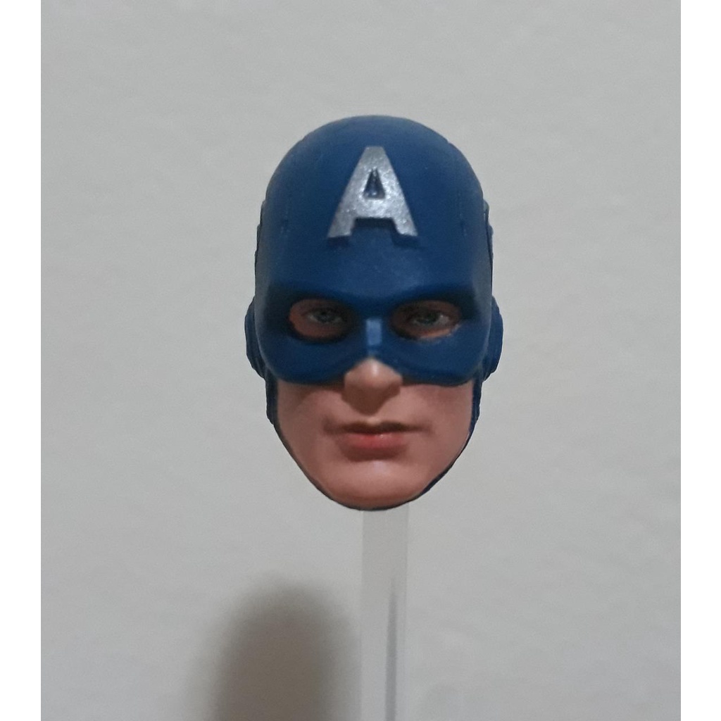 Cabeça (head) Capitão América UCM (original) - Marvel Legends | Shopee ...