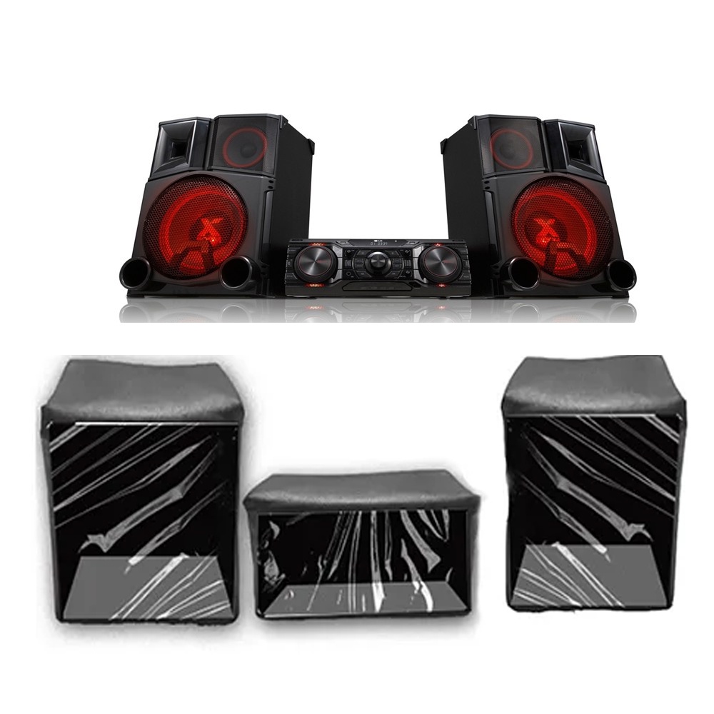 Capa de proteção para Mini System Lg CM9750 Frente Transparente ...