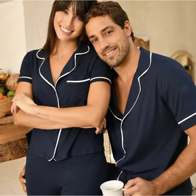 PIJAMA CASAL ( 2 UNIDADES) | Shopee Brasil