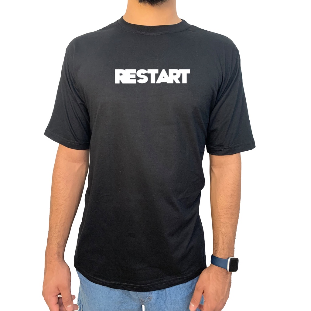 Camiseta Restart Banda Rock Brasileira Musica | Shopee Brasil