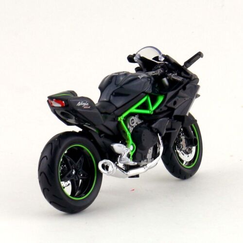 MINIATURA MOTO KAWASAKI NINJA H2R CINZA - 1:18 - MAISTO FRESH METAL - 2 ...