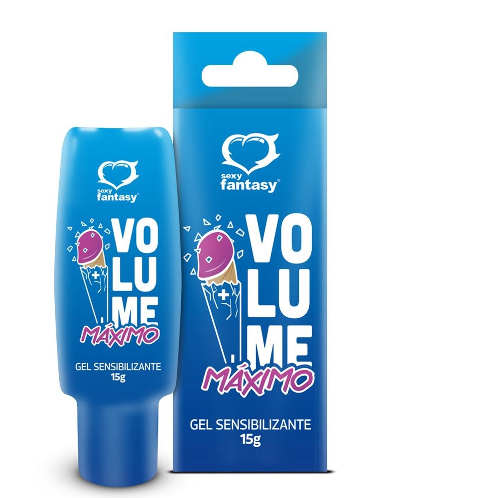 Gel Volume Máximo Sensibilizante 15g Máxima Potência Aproveite | Shopee ...