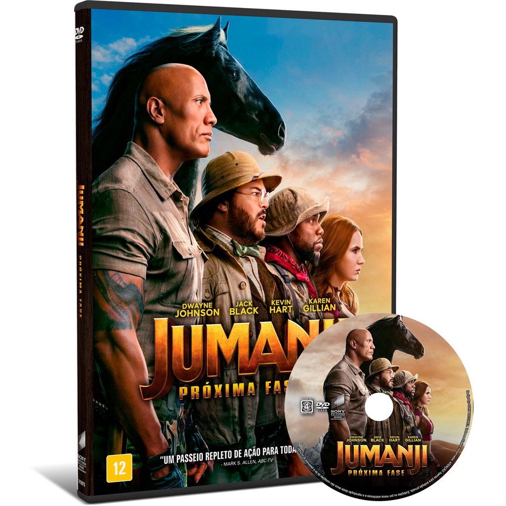DVD Jumanji: Próxima Fase (2019) | Shopee Brasil