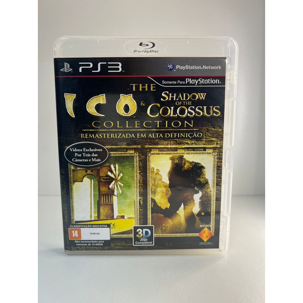 Jogo The Ico & Shadow Of The Colossus Collection Ps3 Mídia Física ...