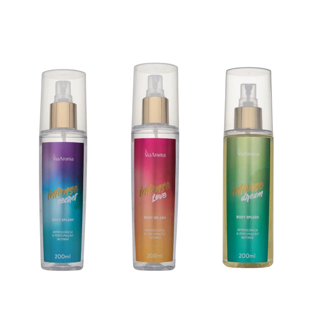 Body Splash Desodorante Corporal Via Aroma 200ml | Shopee Brasil