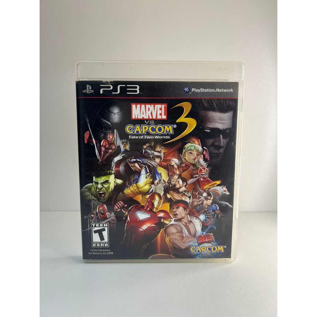 Jogo Marvel Vs. Capcom Fate Of Two Worlds Ps3 Mídia Física | Shopee Brasil